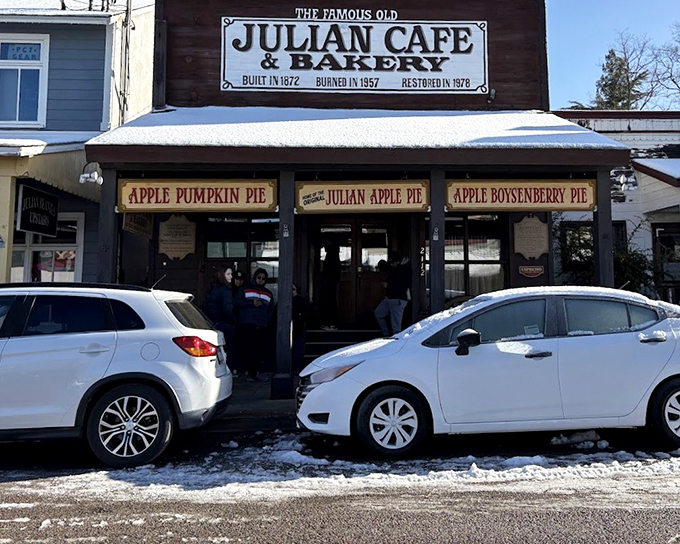 The Famous Julian Cafe & Bakery isn't just a clever name &ndash; their legendary apple pies have been drawing pilgrims to this mountain town for generations.