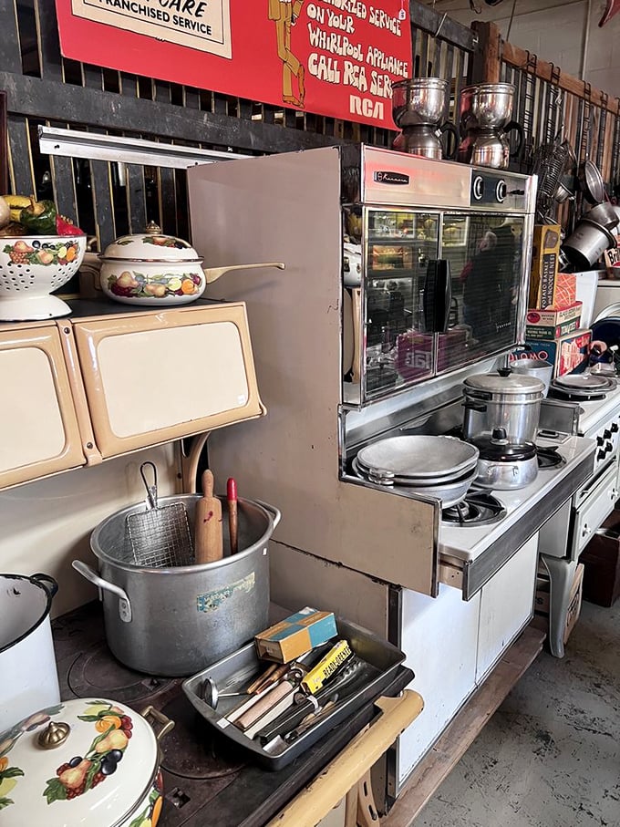 Grandma's kitchen wasn't just for show&mdash;it worked! These vintage appliances remind us when cooking was an adventure without digital timers or YouTube tutorials.