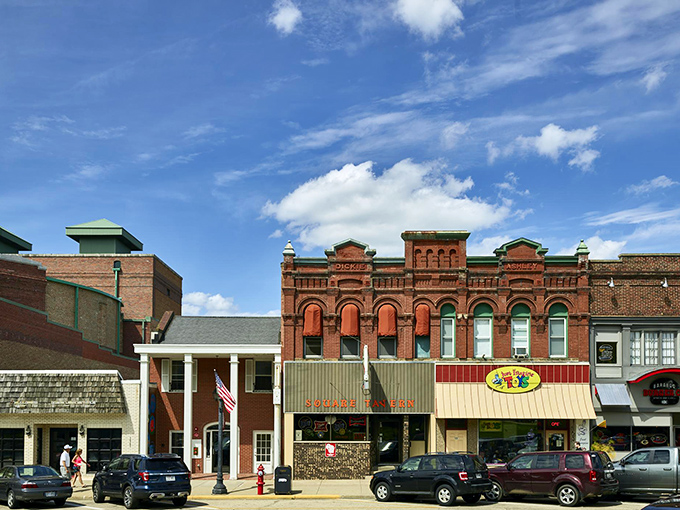 Main Street Baraboo doesn't need neon or gimmicks&mdash;just solid brick buildings with stories to tell and locally-owned shops where "algorithm" isn't in the vocabulary.