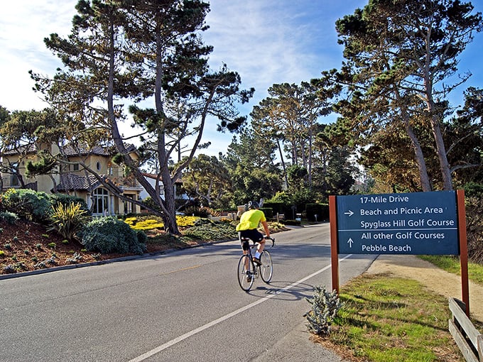 Nature's GPS: Even the directional signs along 17 Mile Drive seem to whisper, "Slow down, take the scenic route&mdash;your emails can wait."