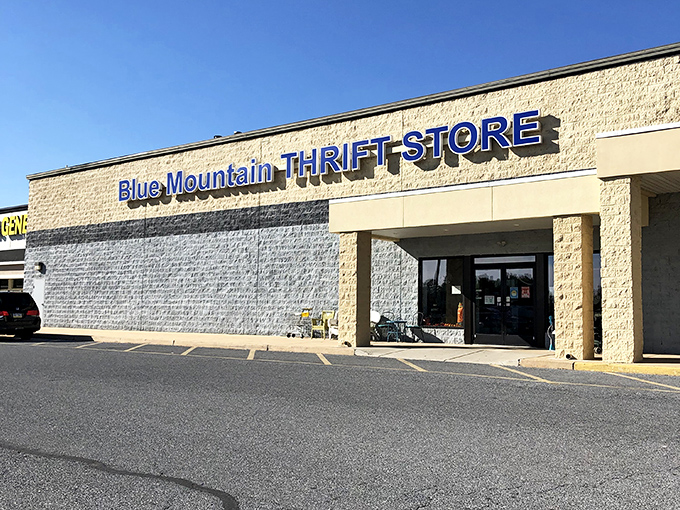 Blue Mountain's storefront might look ordinary, but step through those doors and you've entered a parallel universe where retail physics don't apply.
