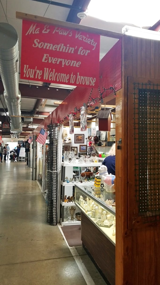 Ma & Paw's Variety promises "somethin' for everyone," and they're not kidding. It's like your eccentric aunt's attic, but organized and priced to sell.