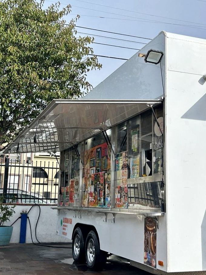 Simplicity with purpose. This unassuming trailer houses culinary magic that proves extraordinary food doesn't require extraordinary surroundings.