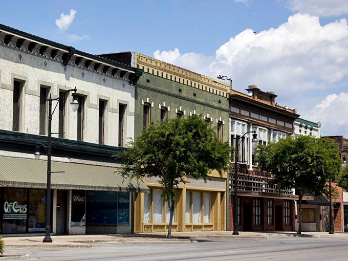 Downtown's historic facades stand like well-preserved time travelers, offering a glimpse into Gadsden's past while housing its vibrant present.