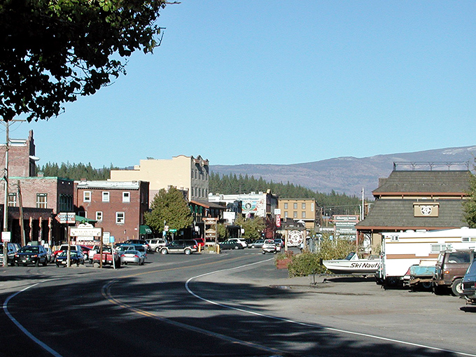 Downtown Truckee's main drag—where the Wild West meets weekend warriors and everyone gets along famously.