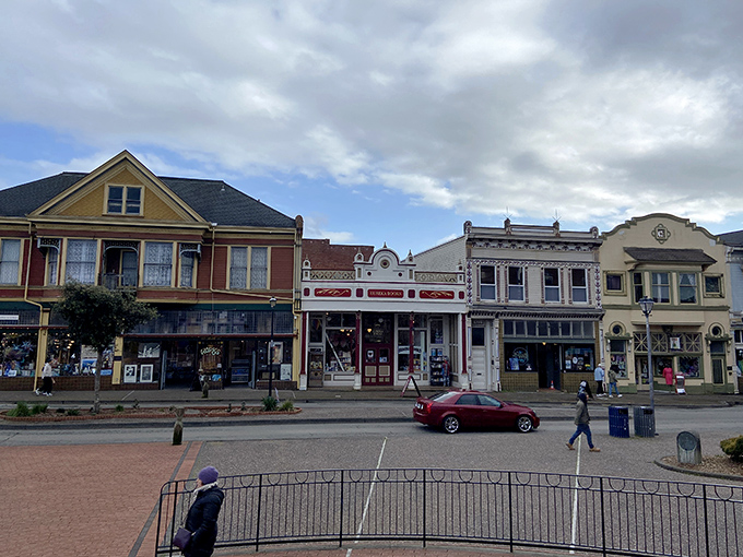 Downtown Eureka offers a colorful parade of historic architecture where you'll find yourself wondering if time travel might actually be possible.