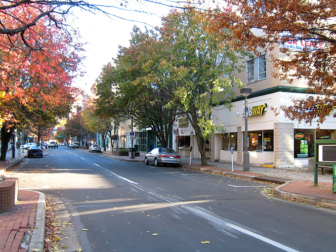 Fall paints Johnstown's downtown with a palette worthy of a New England postcard. Tree-lined streets invite leisurely strolls past locally-owned businesses.