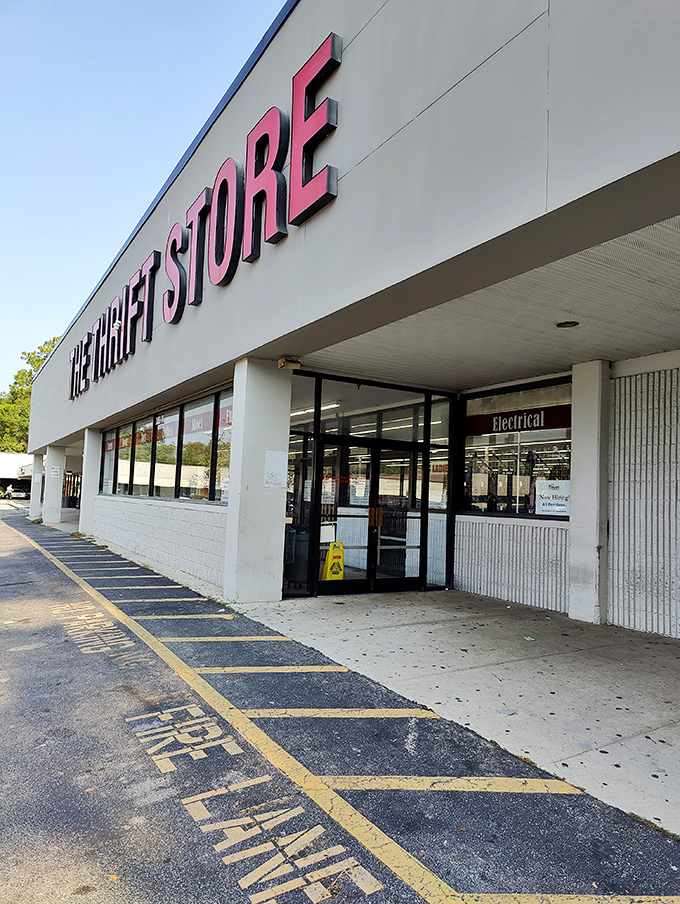 Step through these doors and prepare for retail therapy that won't require actual therapy for your wallet afterward.