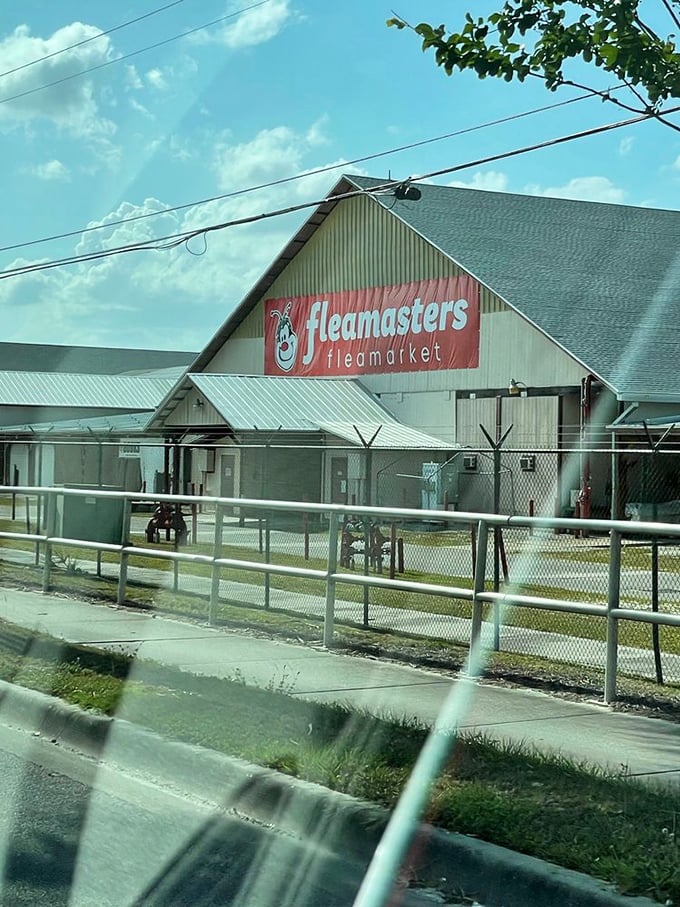 The unassuming exterior with its iconic red sign serves as a portal to a wonderland of finds&mdash;like the wardrobe to Narnia, but with better souvenir options.