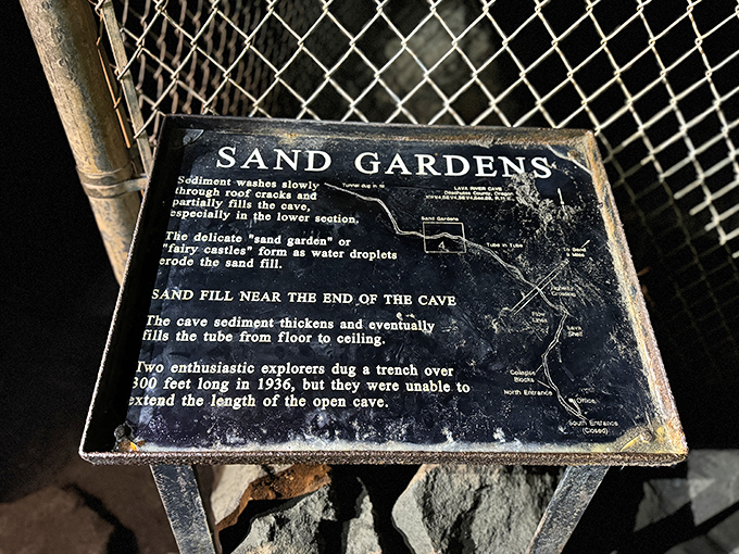 "Sand Gardens" &ndash; nature's delicate artwork formed over millennia. These fragile formations showcase the patient artistry of water droplets slowly sculpting volcanic sand into miniature masterpieces.