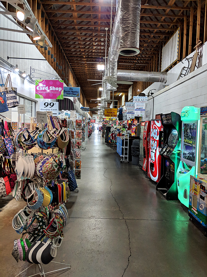 Endless corridors of possibility stretch before you, where one person's forgotten trinket becomes another's prized discovery.