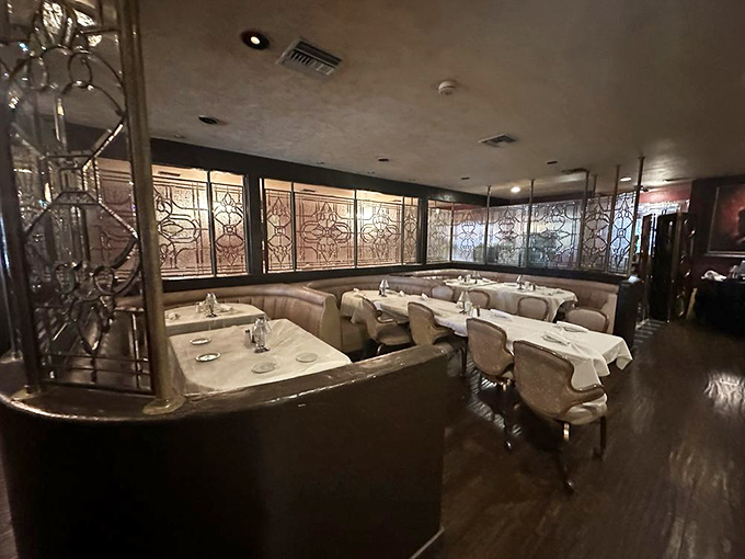 Step inside and time slows down &ndash; these stained glass dividers and white tablecloths have witnessed countless celebrations, first dates, and "I needed a proper steak" evenings.