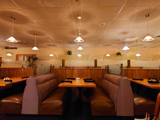 Classic leather booths and warm lighting create that rare atmosphere where time slows down and conversations deepen. Comfort never goes out of style.