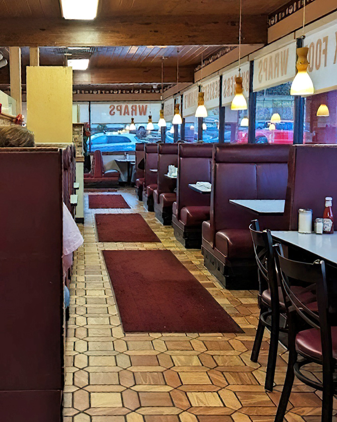 Time travel isn't theoretical at Viewmont Diner&mdash;it's what happens when you slide into these burgundy booths beneath warm pendant lights. Nostalgia served alongside every meal. 