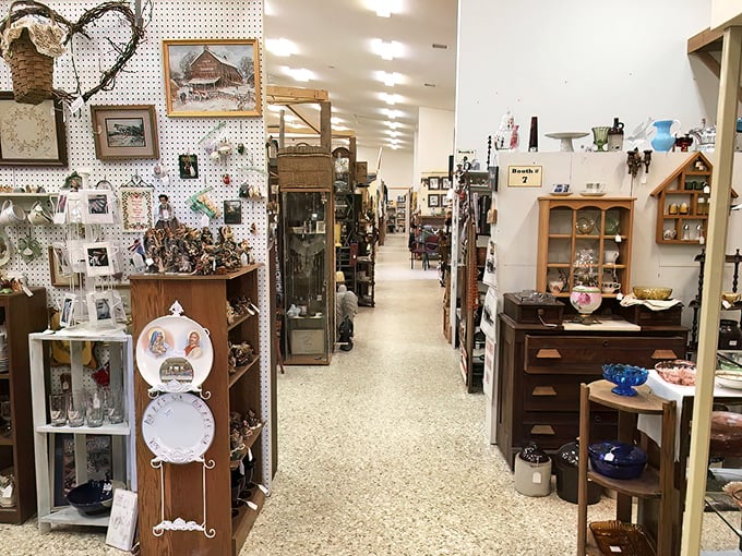 Aisles that stretch into yesteryear, where every booth is someone's carefully curated obsession. The thrill of the hunt begins with that first step.