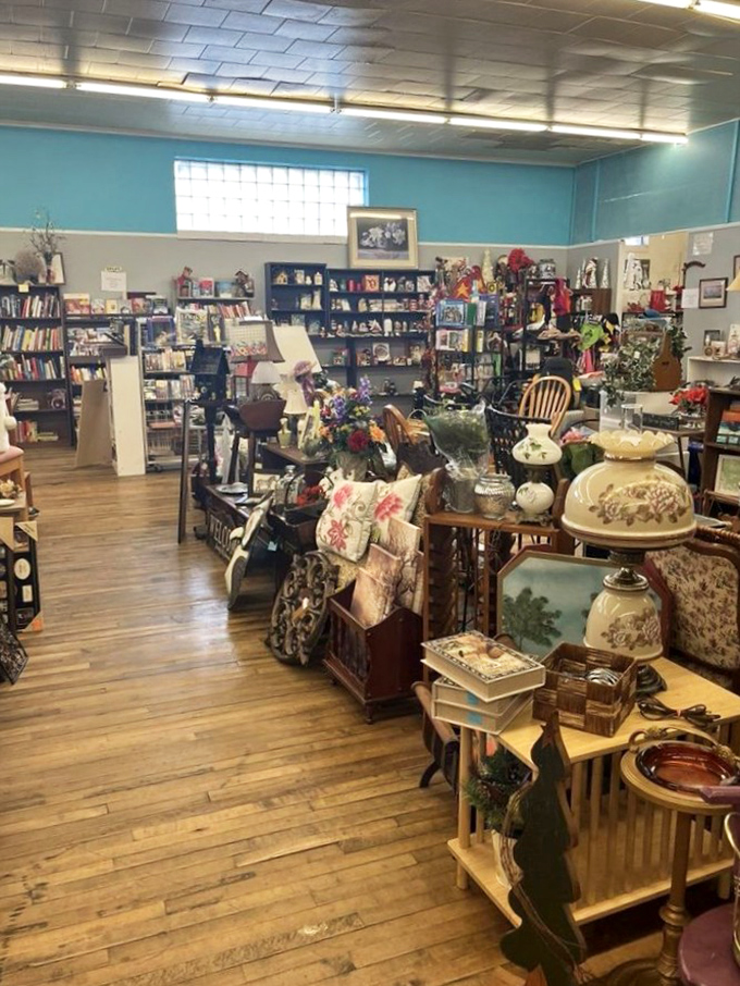 Wooden floors that creak with stories, turquoise walls that pop with personality &ndash; every aisle at Finders Keepers invites exploration.