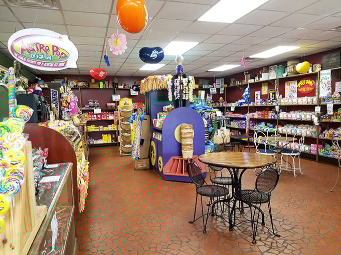 Step inside and behold the wonderland that would make Willy Wonka himself nod in approval. That blue train? It's carrying childhood memories.