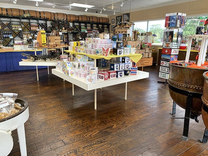 Step inside and the wooden floors creak with anticipation as displays of boxed treats beckon from every corner of this nostalgic wonderland.