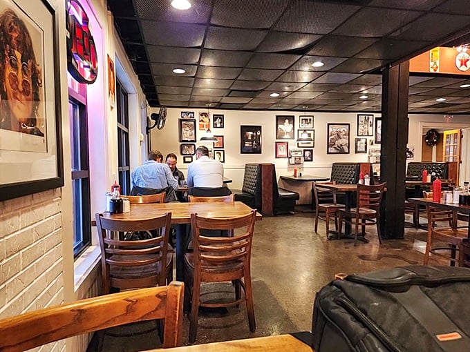 Where strangers become regulars and regulars become family, Shirley's interior offers the perfect backdrop for the serious business of comfort food.