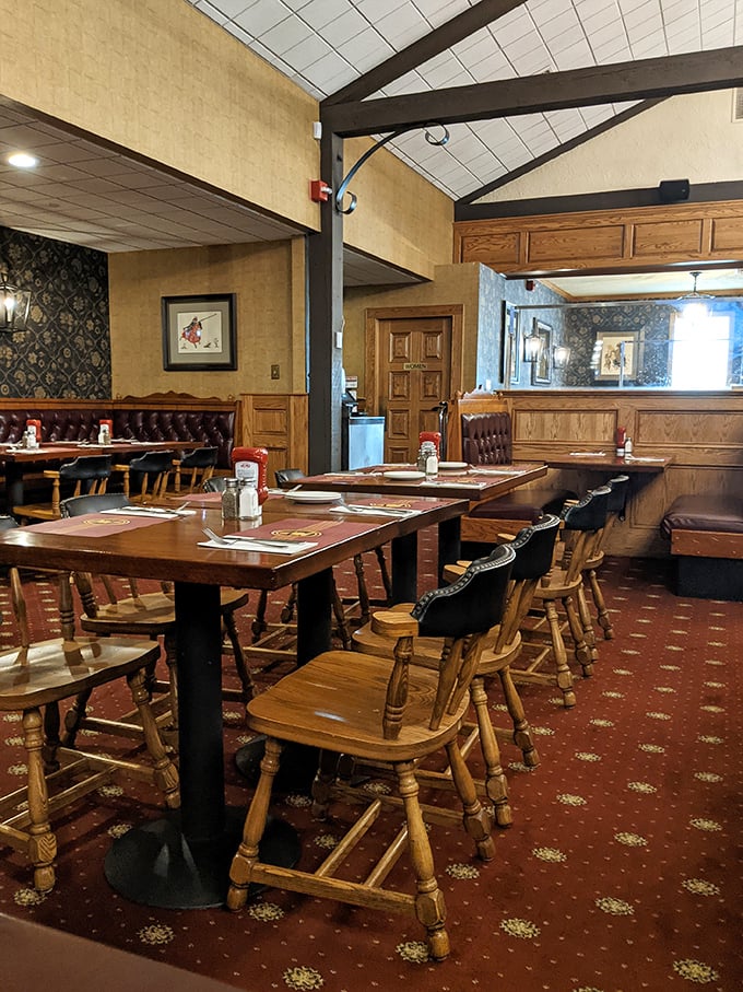Wood paneling, sturdy chairs, and zero pretension&mdash;dining rooms like this are where food memories are born and calories don't count.