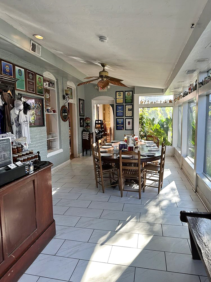 Sunlight streams through windows onto a round table set for strangers who'll leave as friends. Southern hospitality isn't just served here&mdash;it's the main course.