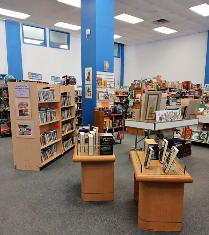 Books upon books! This literary corner could turn anyone into a bibliophile. Bestsellers and classics await their next chapter in your home.