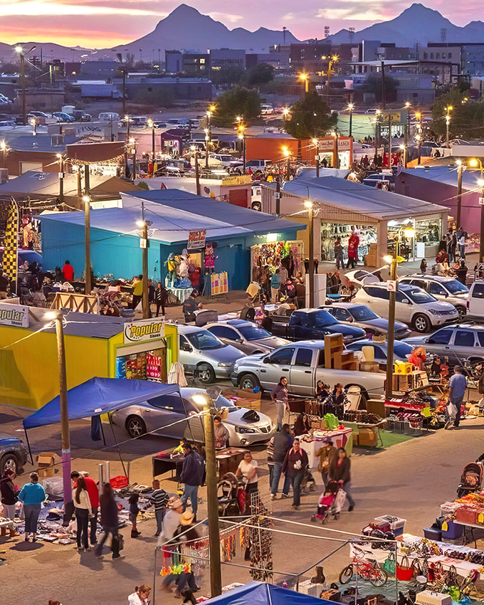 From this bird's-eye view, you can see why navigating this marketplace requires both stamina and strategy. 