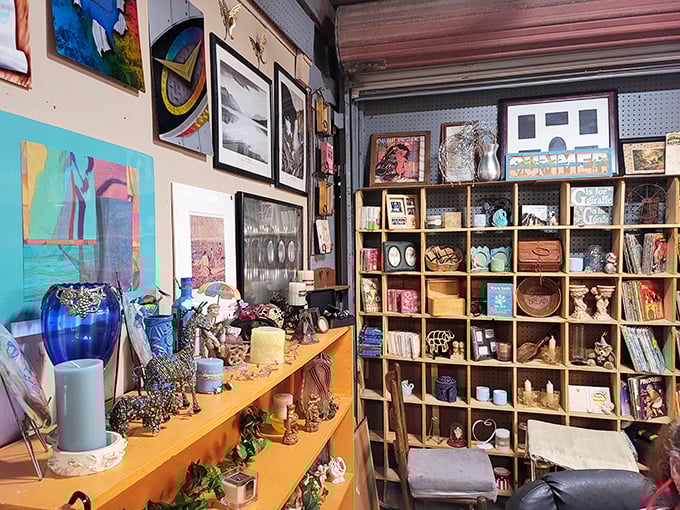 Treasure hunting at its finest! This booth is where minimalists come to break their vows and collectors come to justify their obsession.