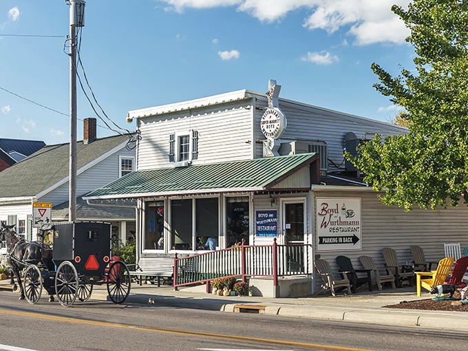 Boyd & Wurthmann's charming storefront looks like it was plucked straight from a Norman Rockwell painting&mdash;where locals have been breaking bread since before Instagram made food famous.
