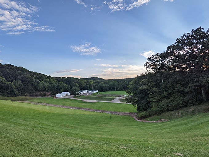 Burr Oak State Park: "Rolling hills that go on forever. This isn't just a view&mdash;it's Ohio's version of a meditation app without the subscription fee."