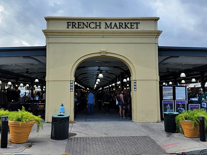 Step through the iconic arched entrance of the French Market and enter a world where history and haggling happily coexist.