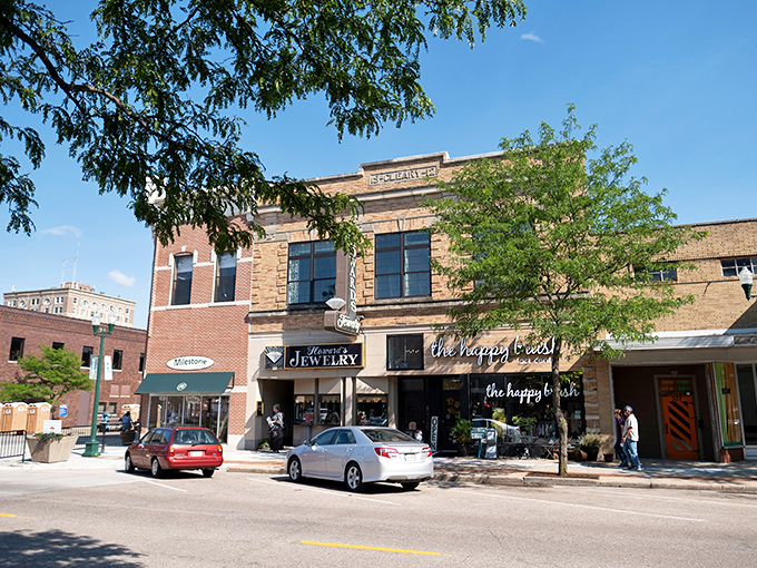 Grand Island's historic downtown feels like stepping into a Norman Rockwell painting, complete with charming storefronts and unhurried pace.