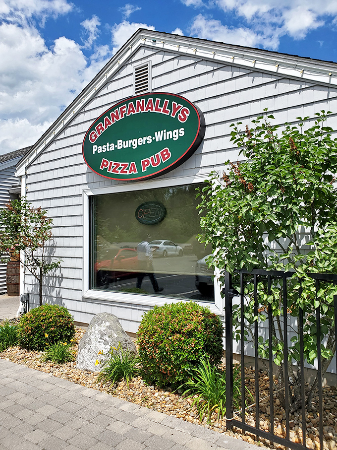 Granfanally's charming exterior might look unassuming, but inside awaits pizza that will make your taste buds throw a party!