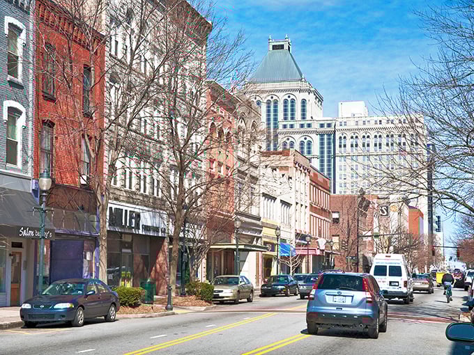 Greensboro's downtown rises with the confidence of a city that knows it offers big-city amenities at small-town prices.