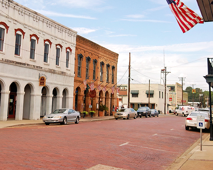 Jefferson's antebellum charm flows as gently as the Big Cypress Bayou through its heart.
