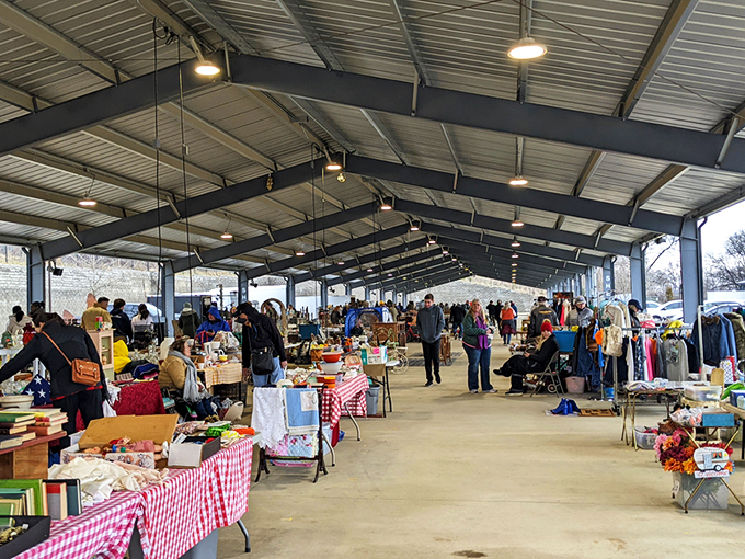 Under these covered pavilions, Nashville's finest collectors and characters gather monthly to trade stories and treasures alike.
