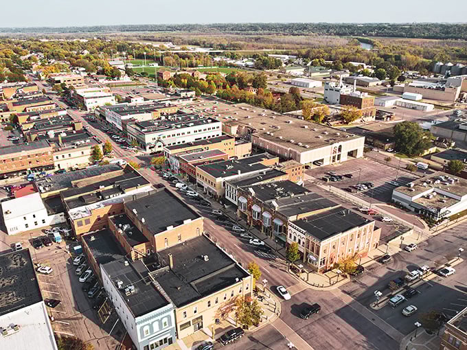 New Ulm's downtown embraces you like a warm hug from your favorite German grandmother's kitchen.