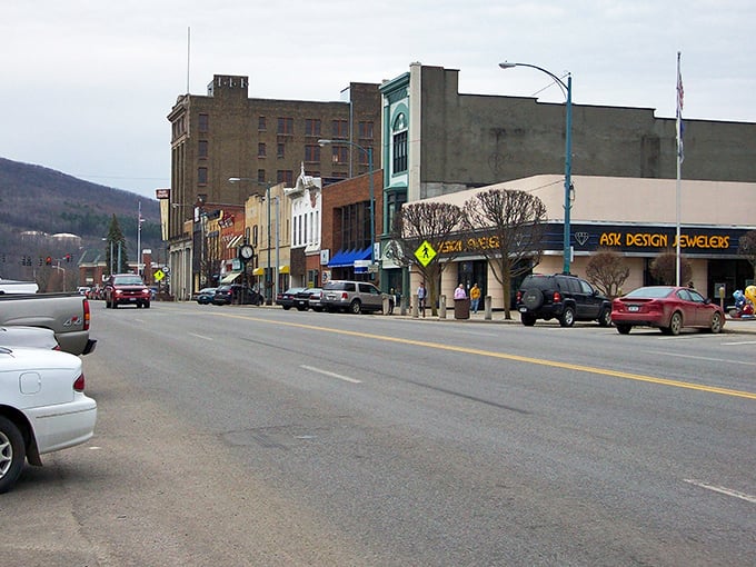 Olean's main street showcases the kind of brick-and-mortar Americana that makes you want to park the car and explore on foot.
