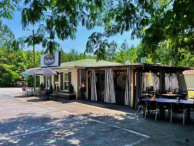 Phil's Steakhouse may look unassuming, but inside awaits the kind of steak that makes you forget your table manners.