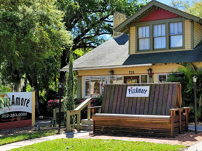 PizzAmor&eacute;'s charming cottage looks like it belongs in a storybook &ndash; with a pizza happily-ever-after waiting inside.