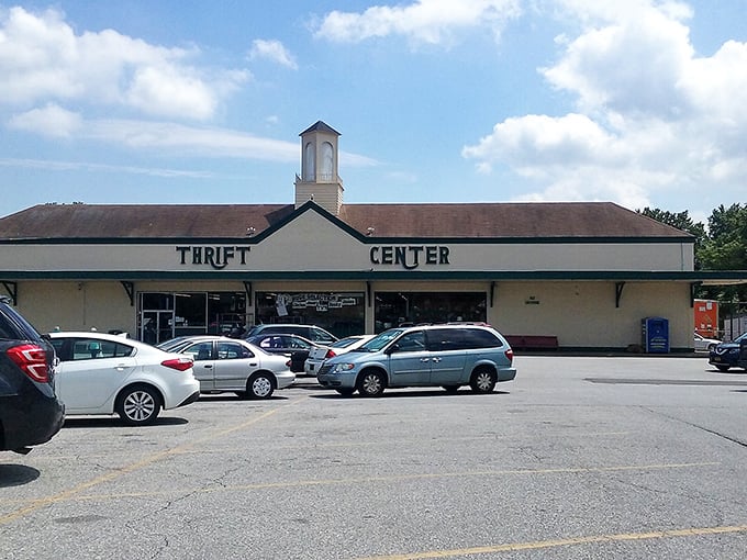 Prime Thrift's no-nonsense exterior hides a cavernous treasure trove within. Don't judge this book by its cover!