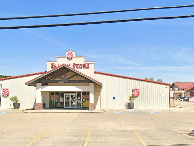 The Salvation Army Family Store stands proud like a community lighthouse, guiding bargain hunters safely to the shores of affordability.