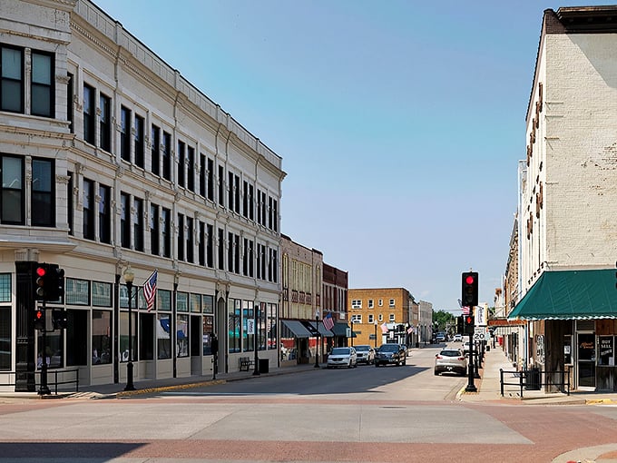 Sedalia's historic downtown could be a movie set for "Smalltown, USA." These brick buildings have watched generations come and go.