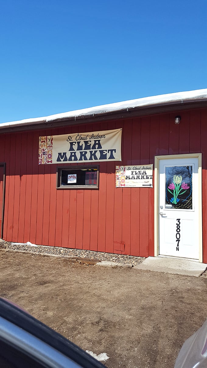 That red building isn't compensating for anything&mdash;it's stuffed with more treasures than your grandmother's attic after 50 years of "I might need that."
