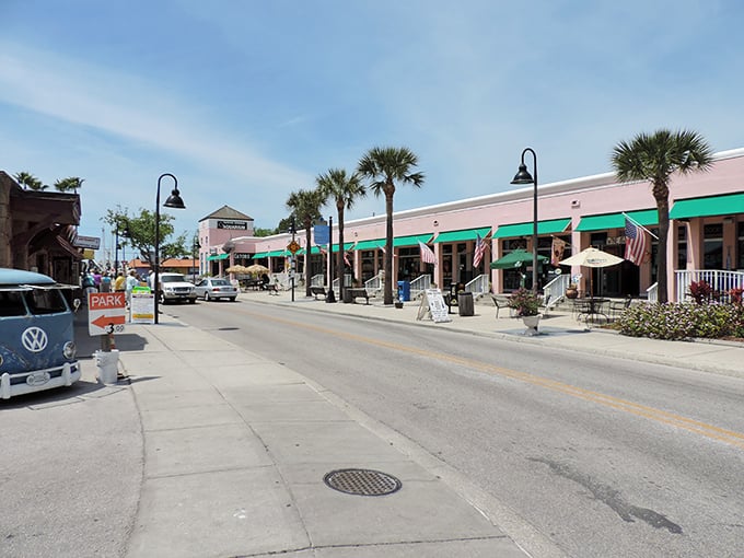 Tarpon Springs' colorful storefronts welcome visitors with a Mediterranean flair that makes you forget you're still in Florida.