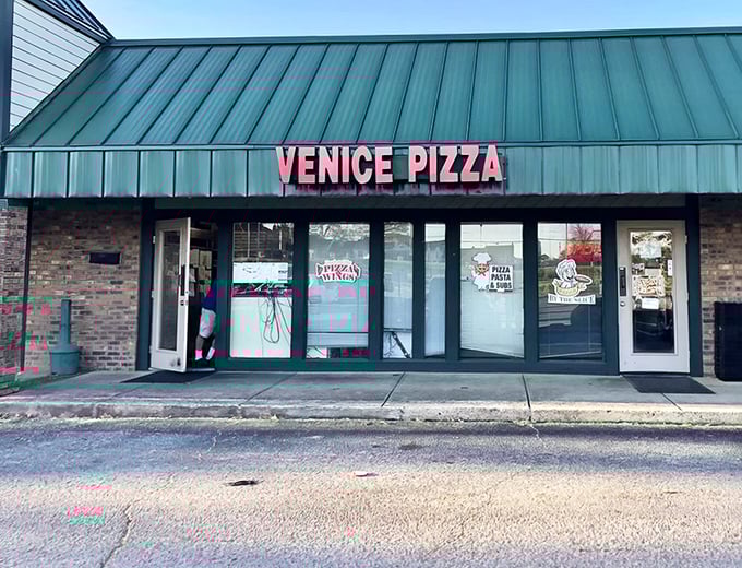 Venice Pizza's unassuming storefront hides New York-style magic within&mdash;like finding Broadway talent at a small-town talent show.