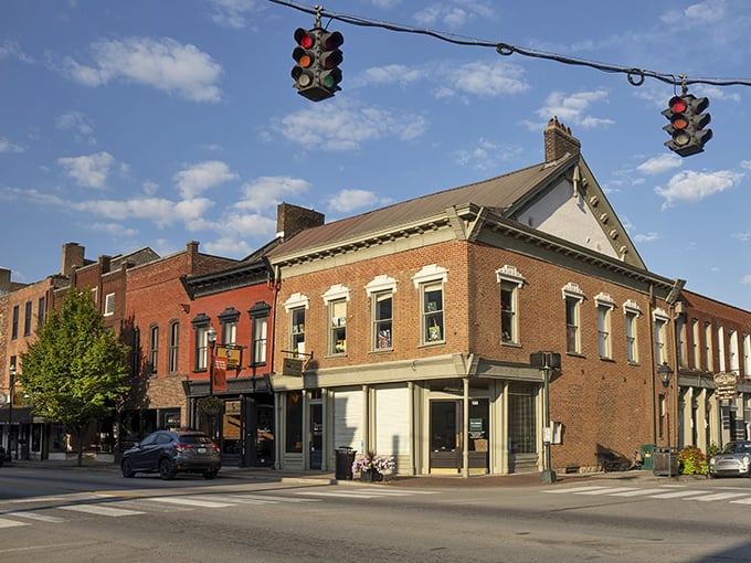The brick facades of Bardstown whisper stories of the past while offering retirement-friendly prices that feel like a blast from the past too.