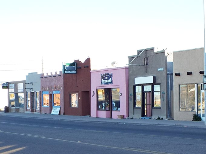 The wide-open road into Benson offers mountain views that fancy resorts would charge you an "elevation fee" to enjoy.