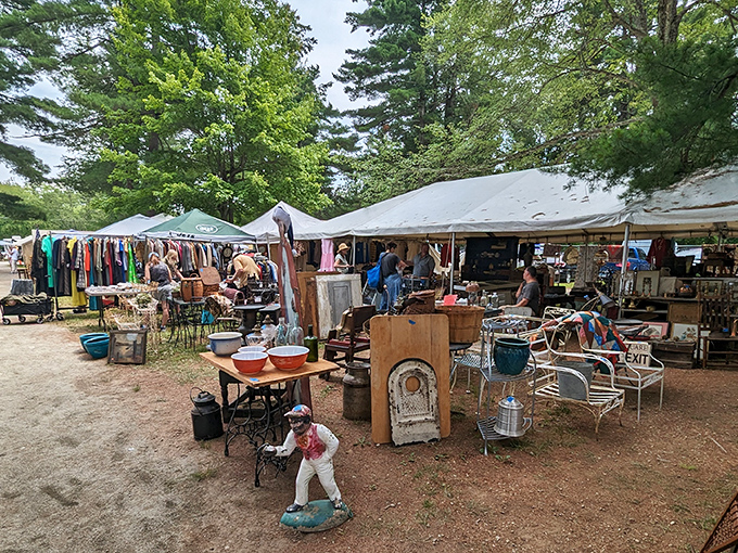 Treasure town! Brimfield's legendary market transforms fields into an antiquing paradise that would make even Marie Kondo lose control.
