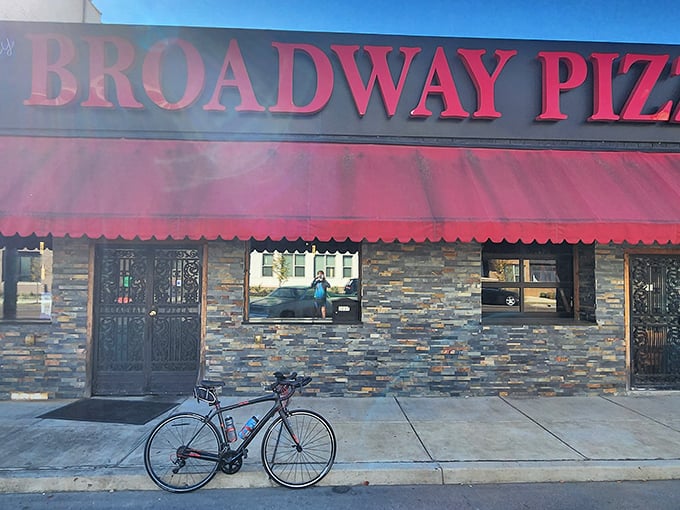 Behind that stone exterior and red awning lies pizza magic that's been captivating Memphis locals for generations.